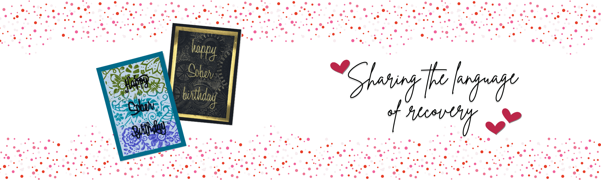 Sharing the language of recovery - Handmade Recovery Cards