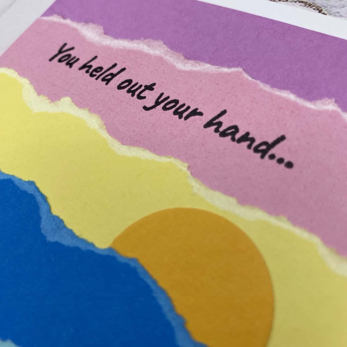 Sponsor 12-Step Recovery Card - You Changed My Life - Handmade Recovery ...